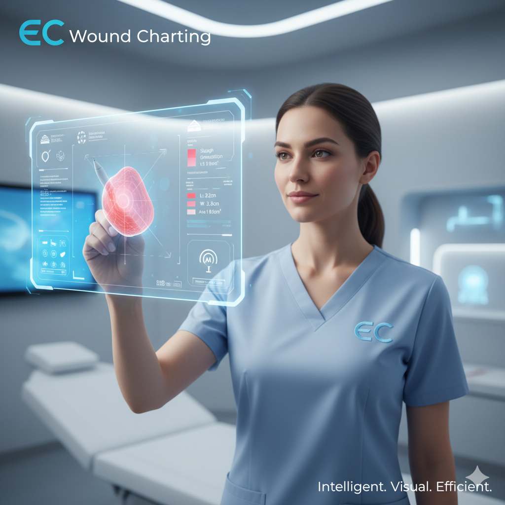 EC Wound Charting - AI-Powered Wound Care EMR
