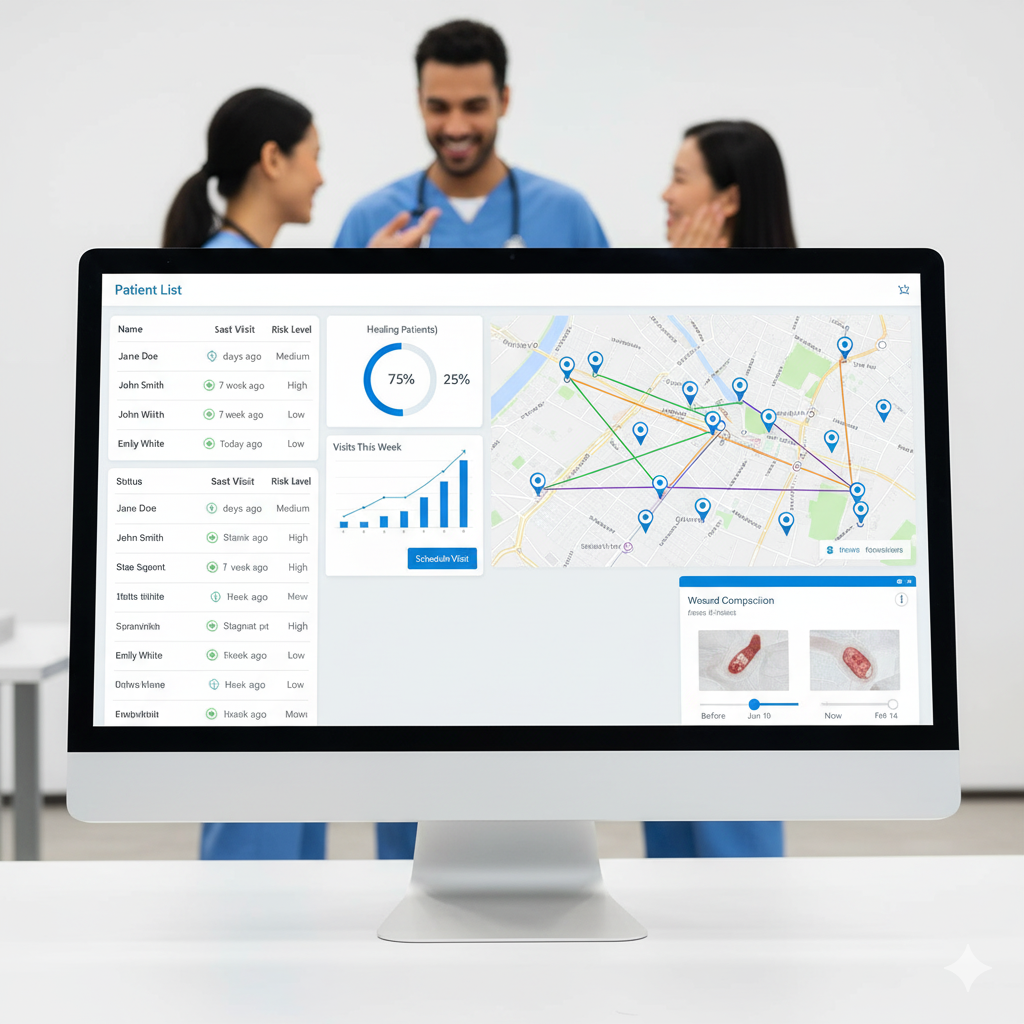 EC Wound Charting - AI-Powered Wound Care EMR